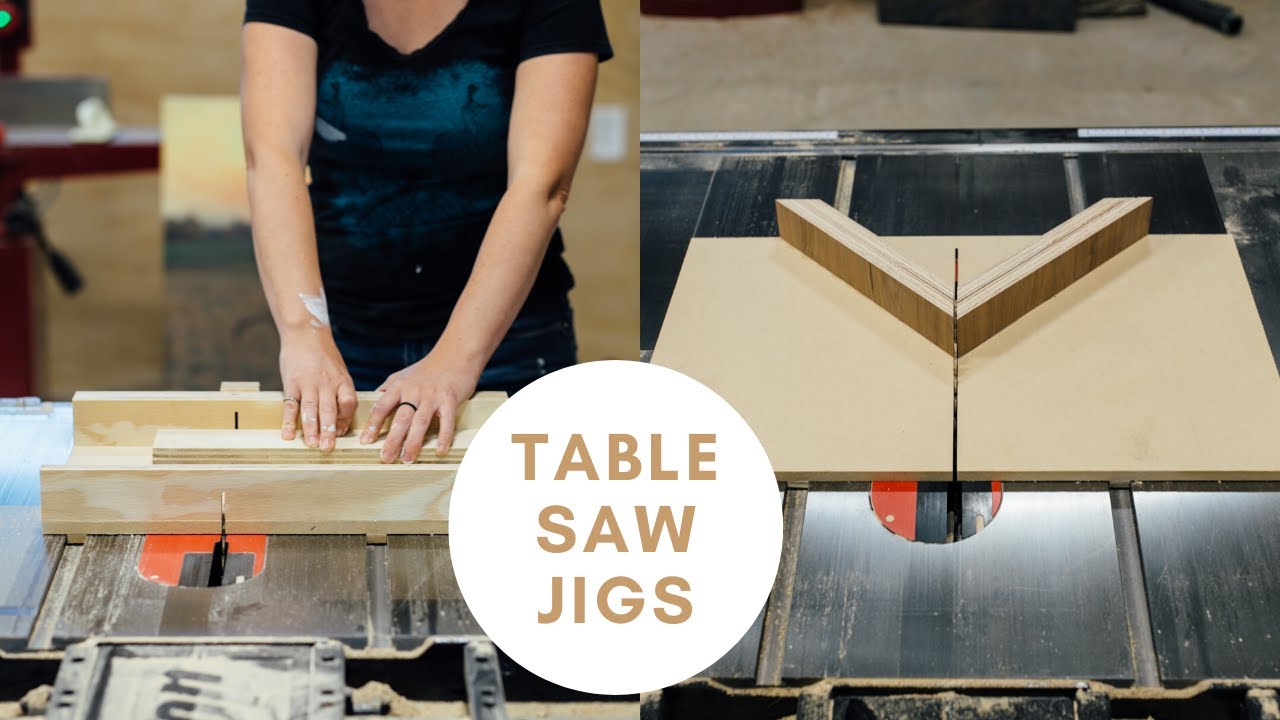 Build easy table saw jigs for every woodworker