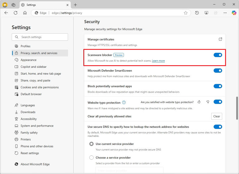 How To Enable Edges Scareware Blocker And Protect Yourself From Online