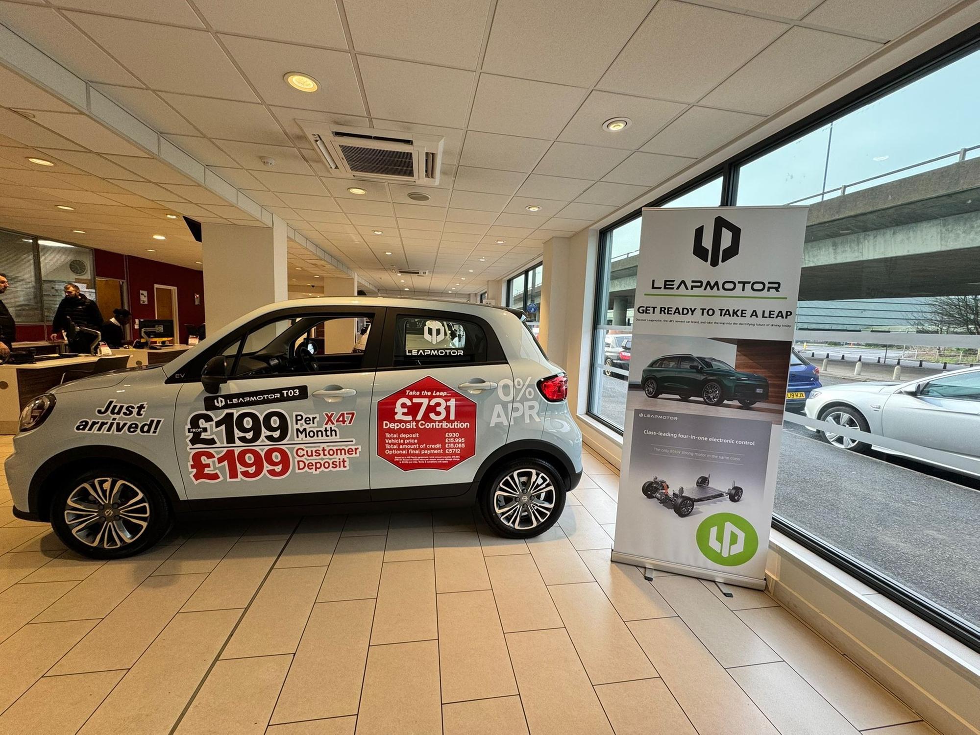 Drive Motor Retail expands portfolio with EV Brand Leapmotor