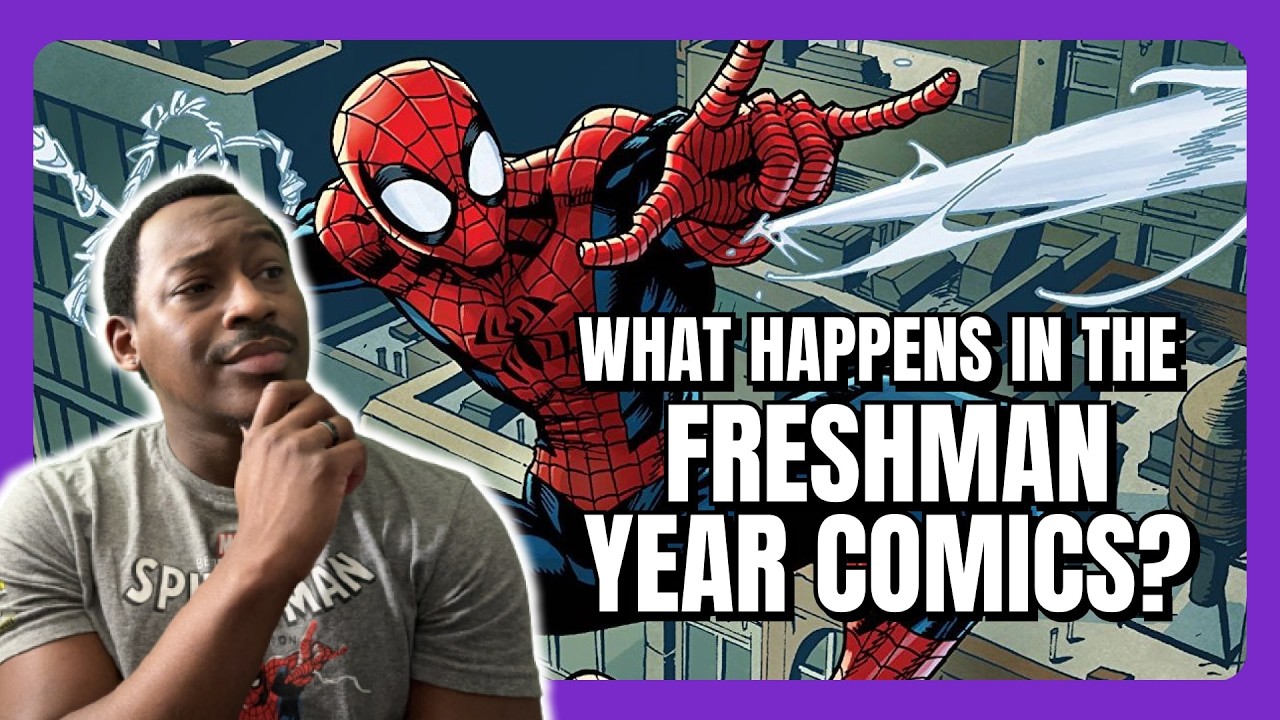 What happens in the Freshman Year Comics Spider-Man Freshman Year