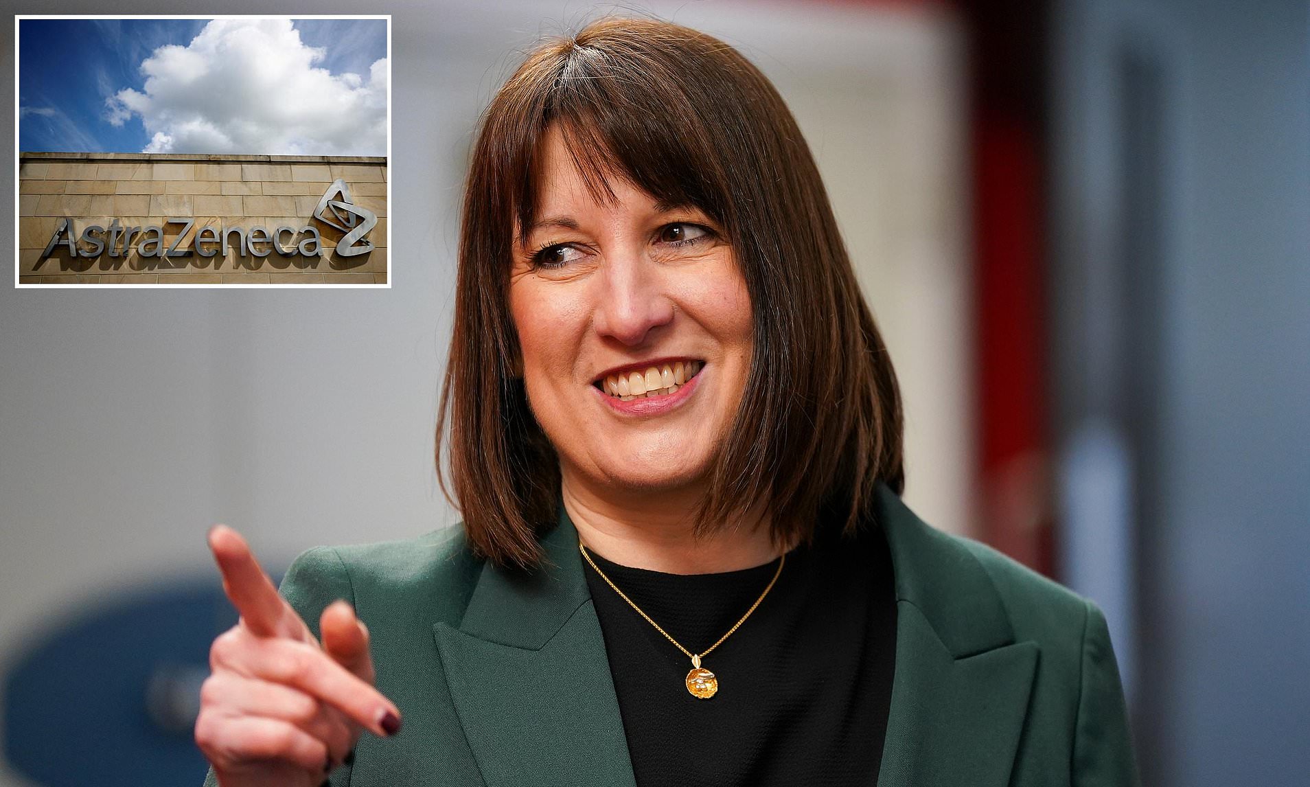 Fresh blow for Rachel Reeves as AstraZeneca AXES £450m investment