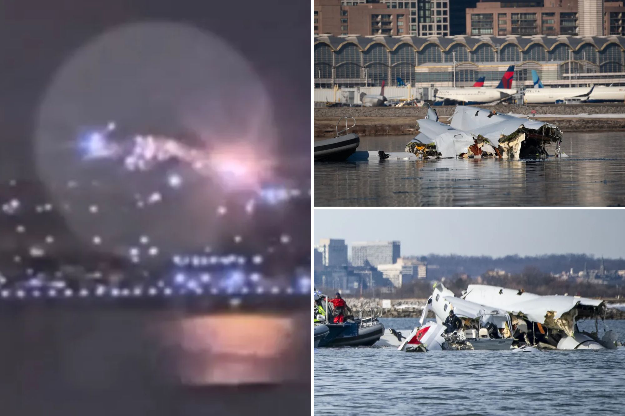 Chilling new videos give clearest view yet of DC plane crash — and ...