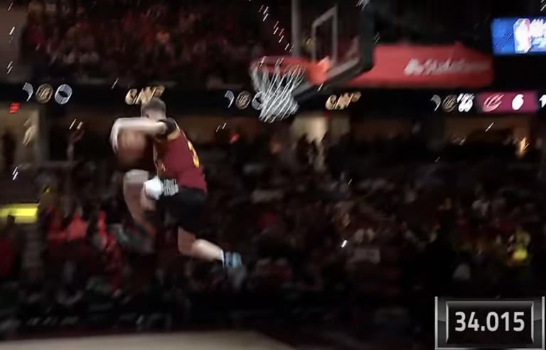 The Cavs’ random dunk contest was better than most at NBA All-Star Weekend