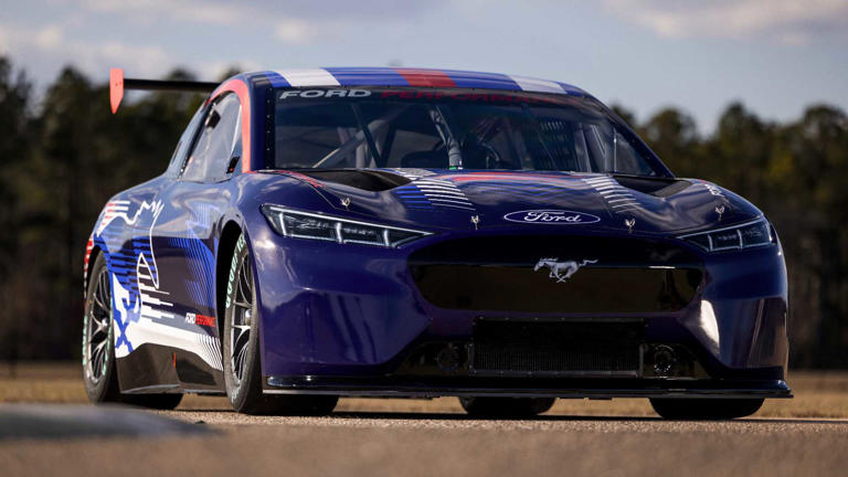 Ford Mustang Mach-E NASCAR Prototype Wants To Change The Sport Forever
