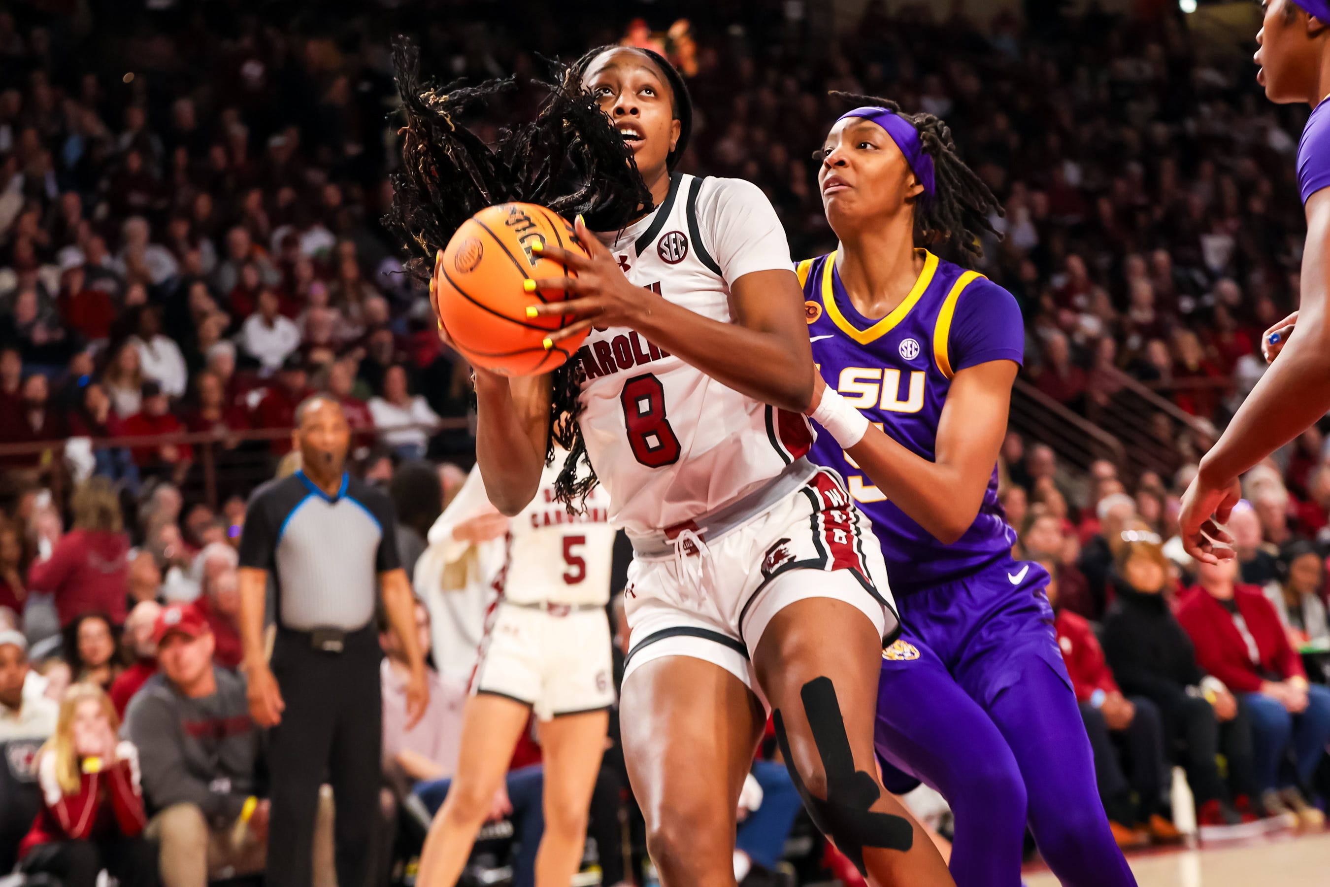 LSU women's basketball's Sa'Myah Smith ejected in first quarter against ...