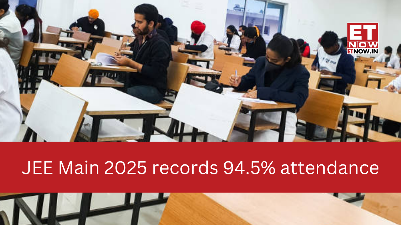 JEE Main Jan session 2025 records 94% attendance; UGC NET witnesses 76% ...