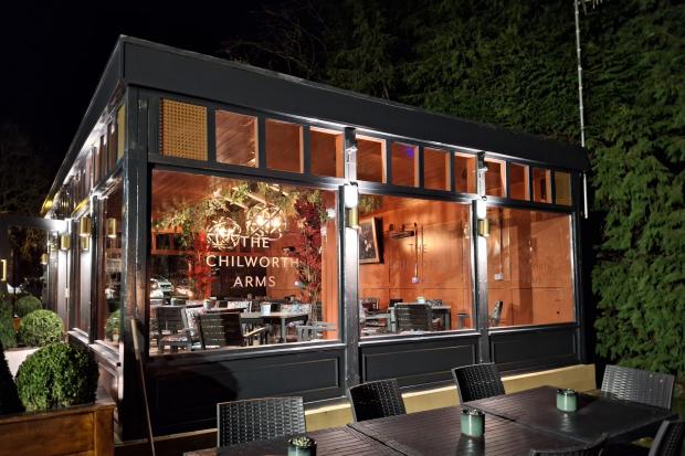 The Chilworth Arms: 'A spectacular new look and ultra-stylish feel'