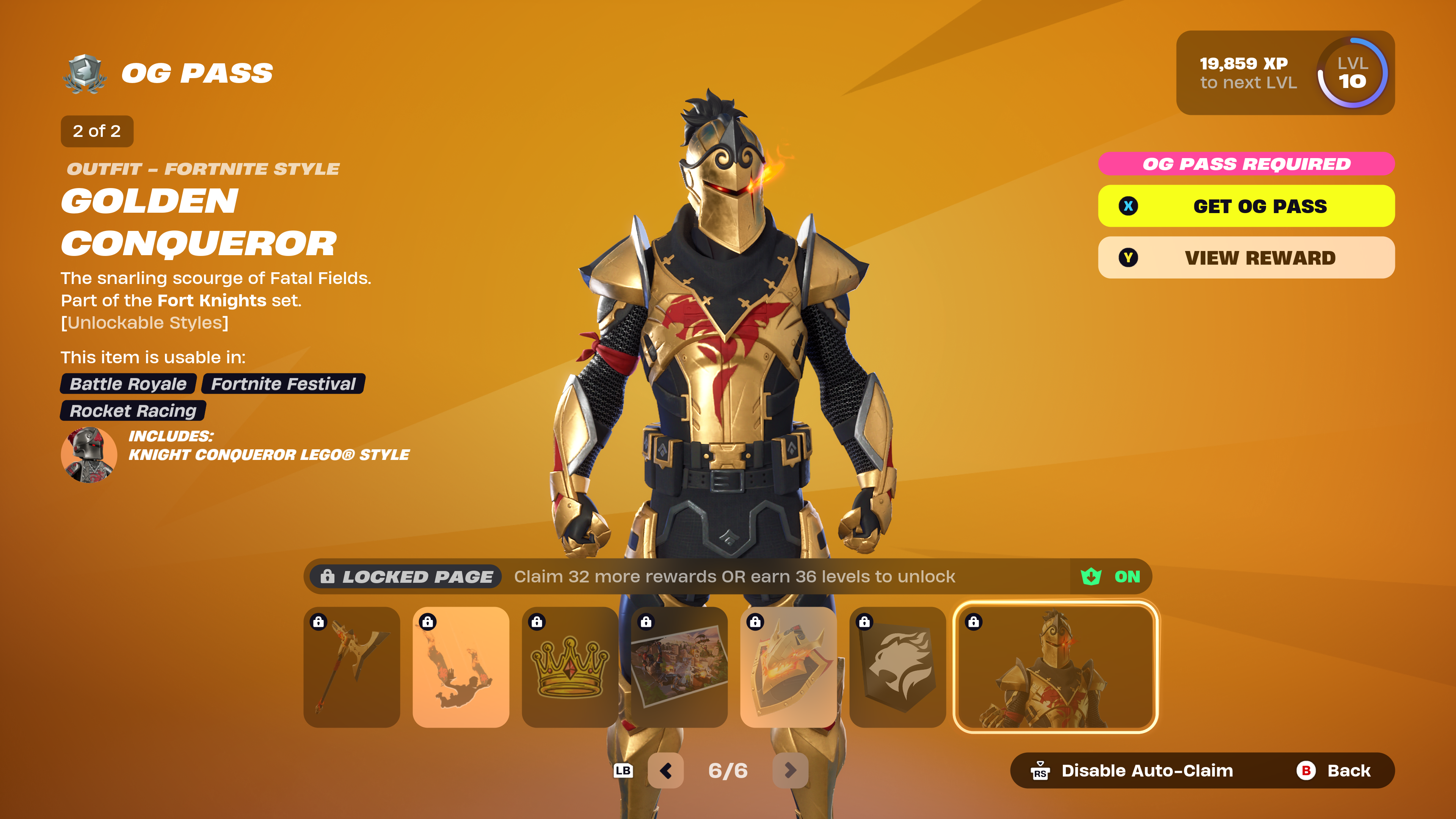 Fortnite OG Chapter 1 Season 2 – All Battle Pass Rewards