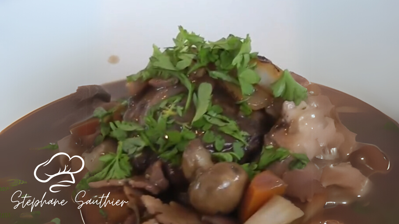 Learn How Easy It Is to Cook a Classic French Coq au Vin with Stef le Chef!
