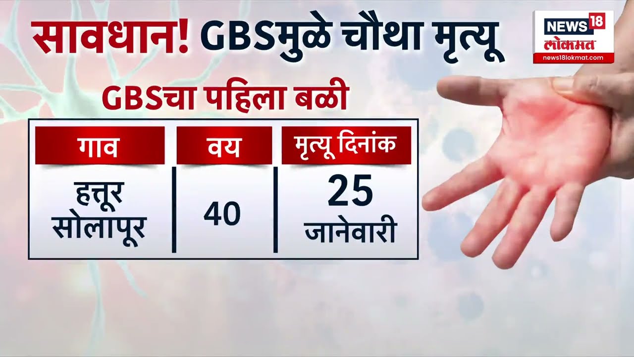 Pune GBS Patient : पुण्यात जीबीएसचा आणखी एक मृत्यू, आजवर किती बळी?