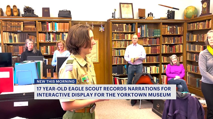 Eagle Scout Kelly Griffiths brings history to life with voice at ...