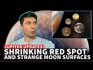 Jupiter's Moons and Its Great Red Spot Reveal More Surprises!