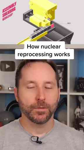 How Nuclear Reprocessing Works - Full Vid In Description