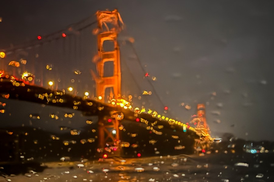 Rain continues Monday in Bay Area