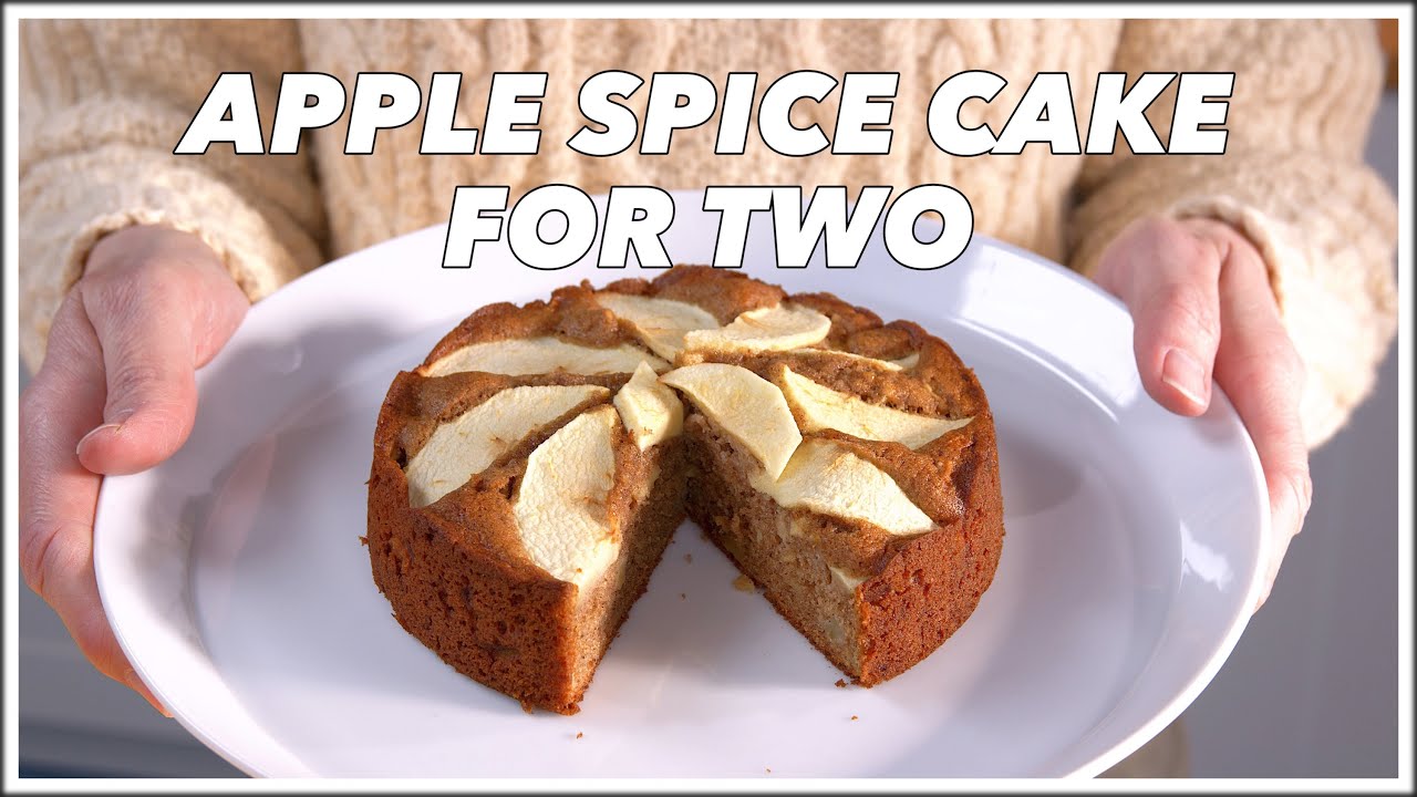 Apple Spice Cake For Two