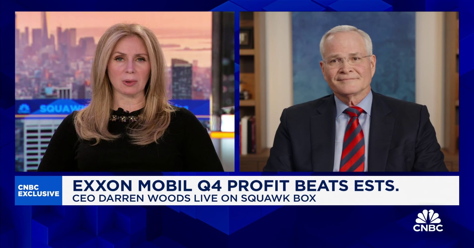 Exxon Mobil CEO Darren Woods on Q4 results: Very strong foundation of ...