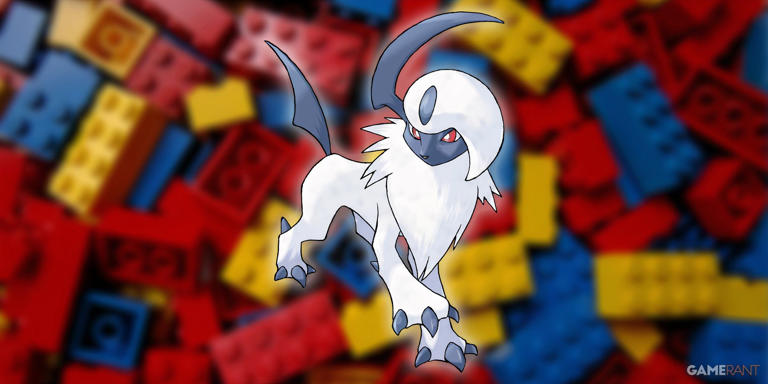 Pokemon Fan Designs Absol Out of LEGO