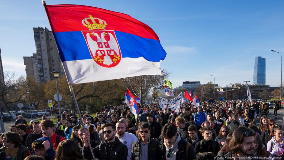 Serbia's students gear up for massive protest in Novi Sad