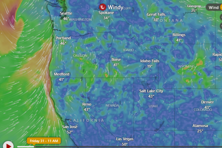 Wind Advisory Issued for 4 States Predicts Gusts Up to 65 mph