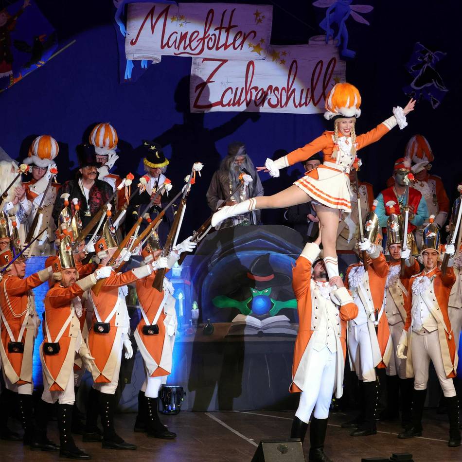 Manforter Jecken im Bann der Magie