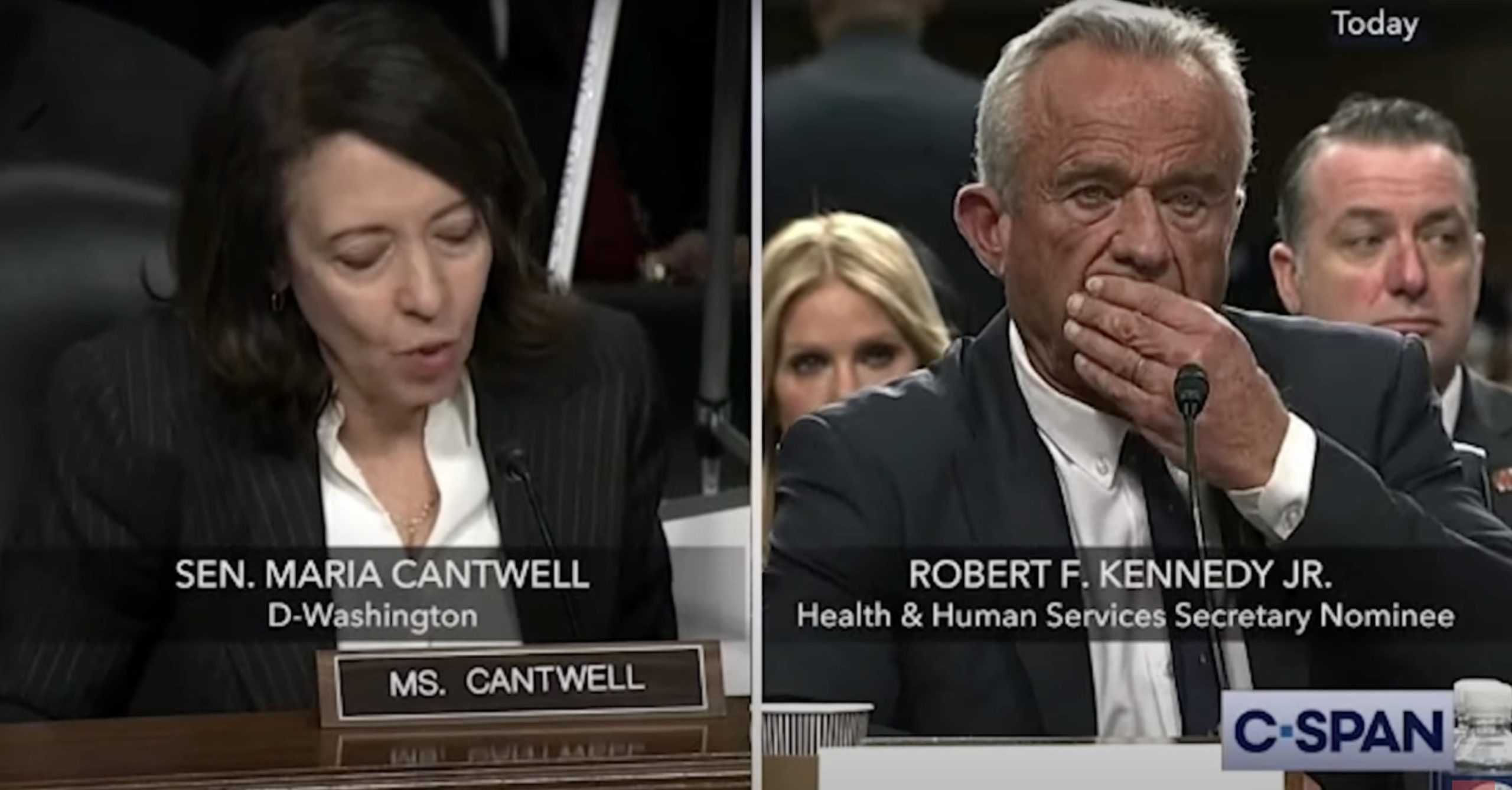 RFK Jr. seems to sneak addictive Zyn pouch in mouth during hearing to ...