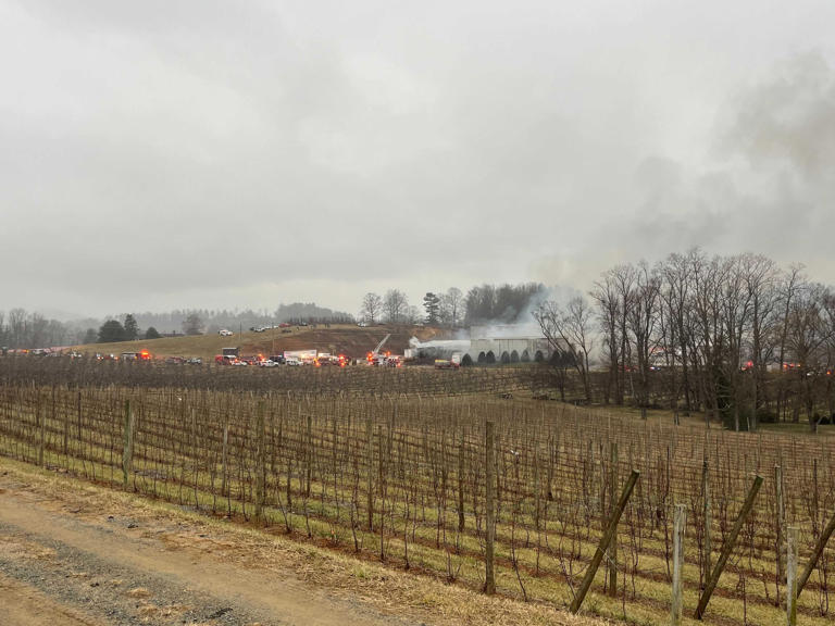 Historic apple packing building deemed 'total loss' after fire