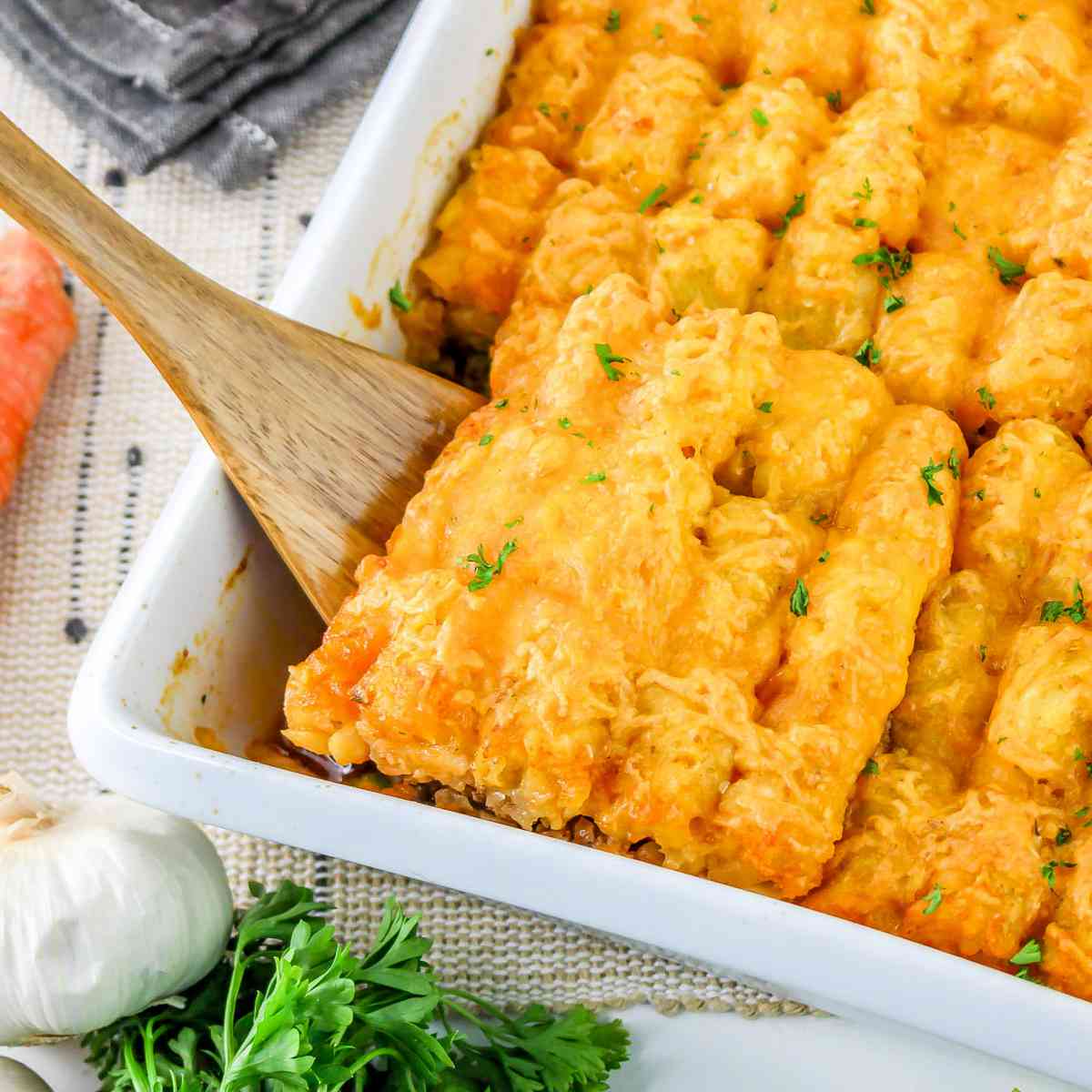 Shepherd's Pie with Tater Tots