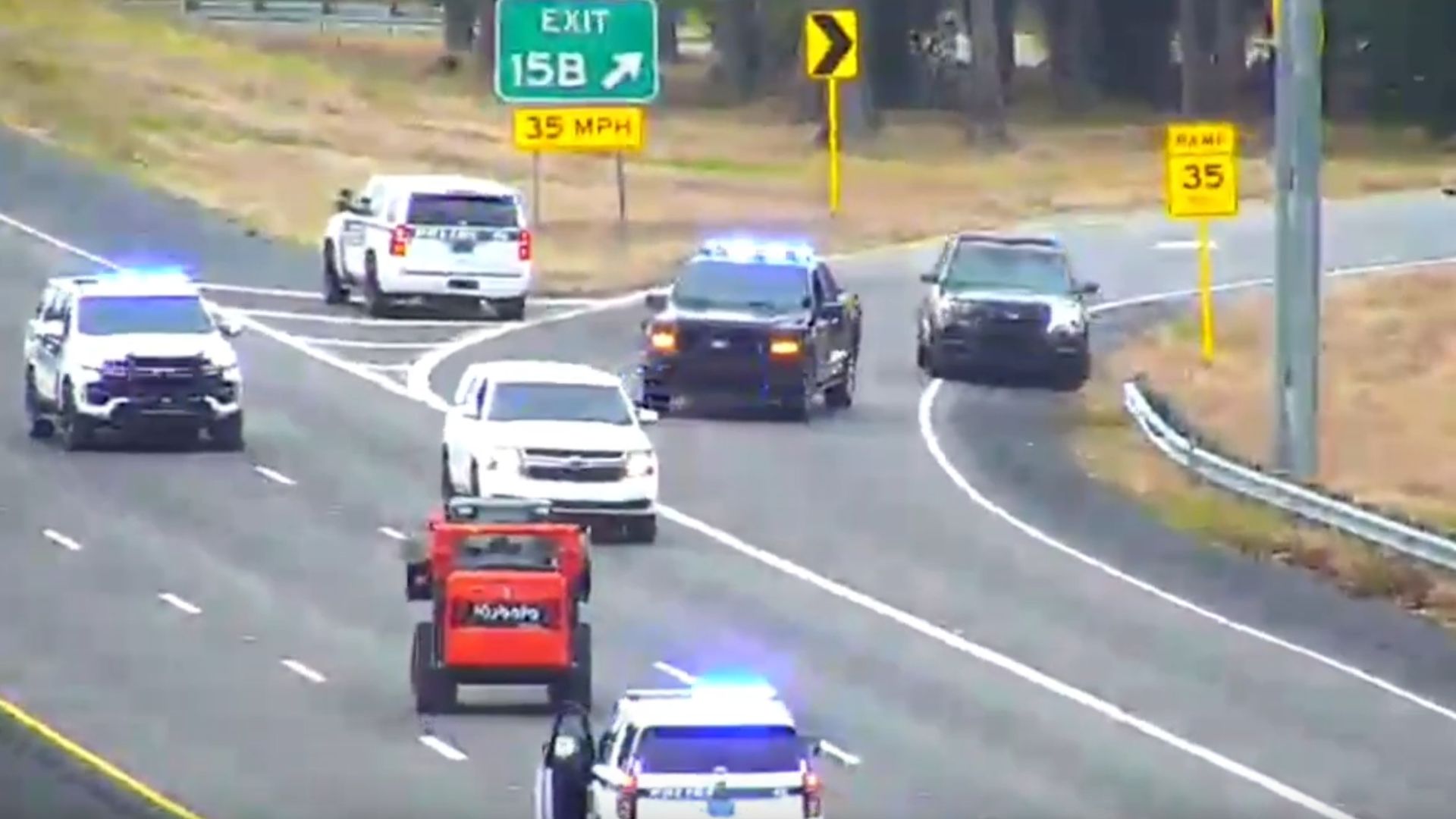 Stolen Skid Steer Leads Alabama Police On A Chase