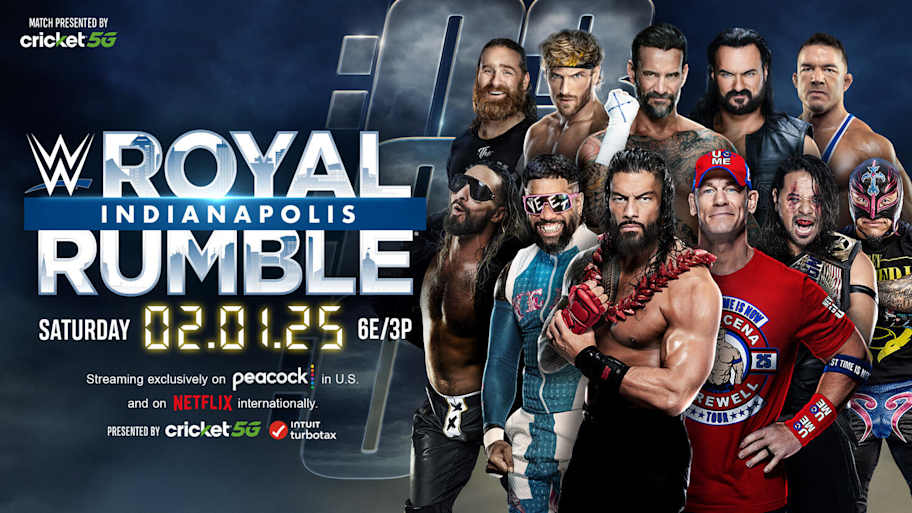 WWE Royal Rumble 2025 start time, location, match card, and how to watch