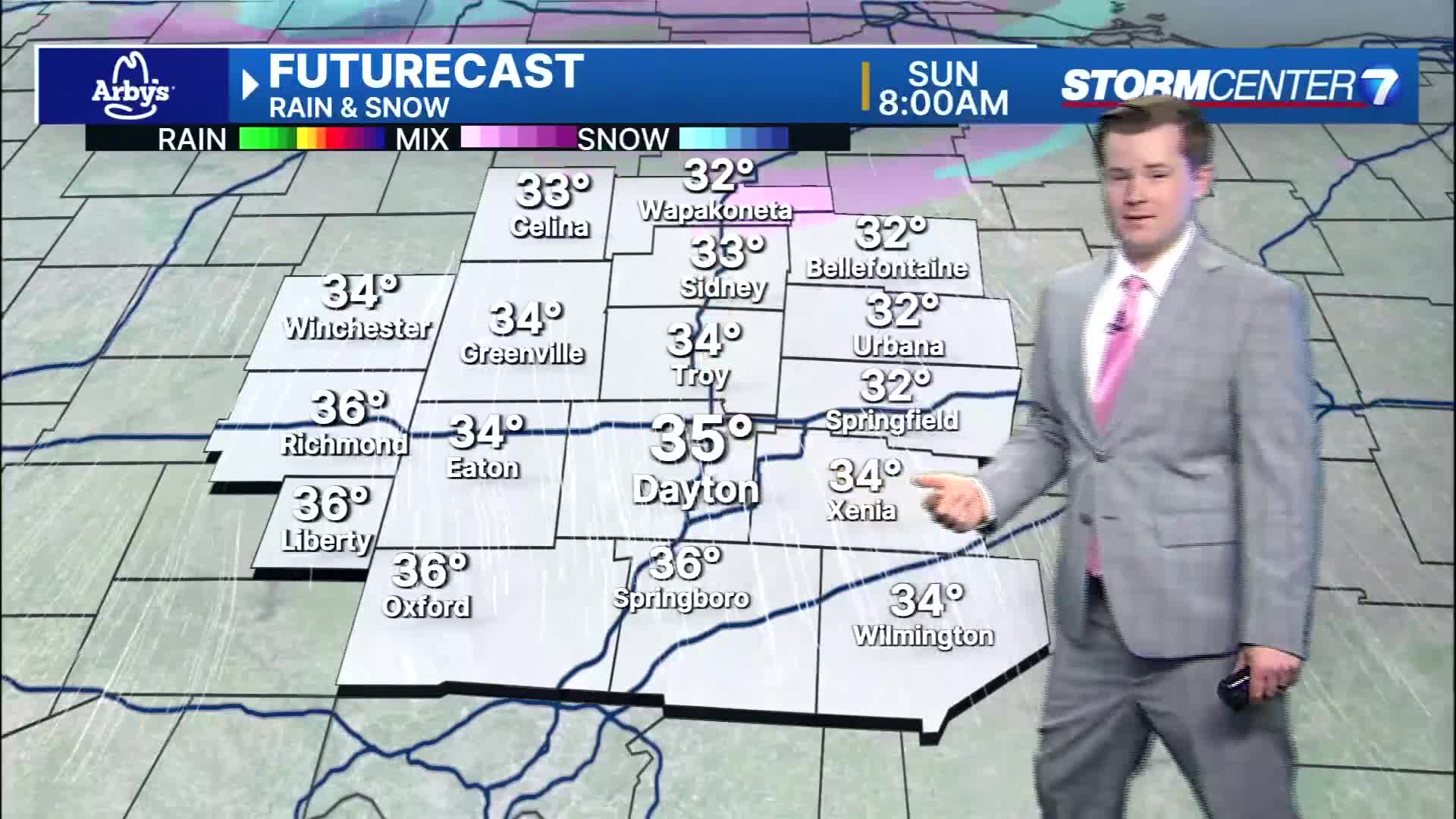 Friday Evening Forecast