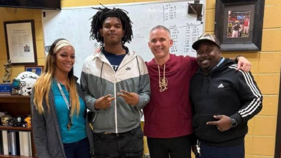 FSU Football Head Coach Mike Norvell Drops In On Top-100 Local Prospect