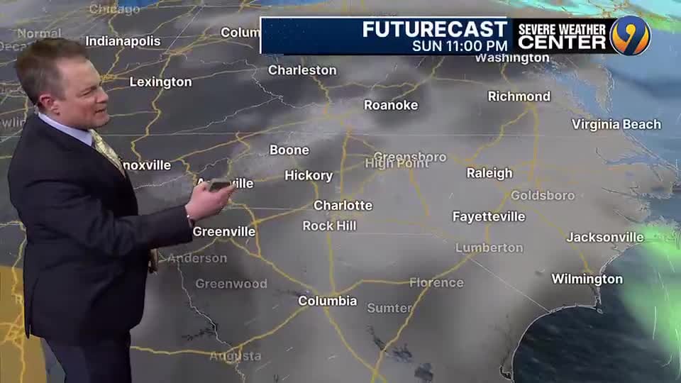 Friday evening's forecast with Chief Meteorologist John Ahrens