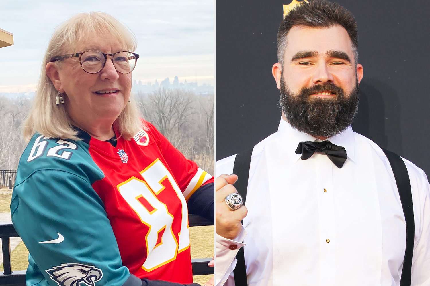Jason Kelce Refuses Travis’ Suggestion of Wearing a Split Eagles-Chiefs ...