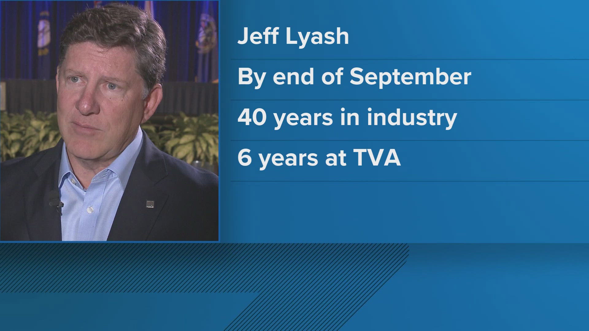 TVA President and CEO Jeff Lyash announces plans to retire