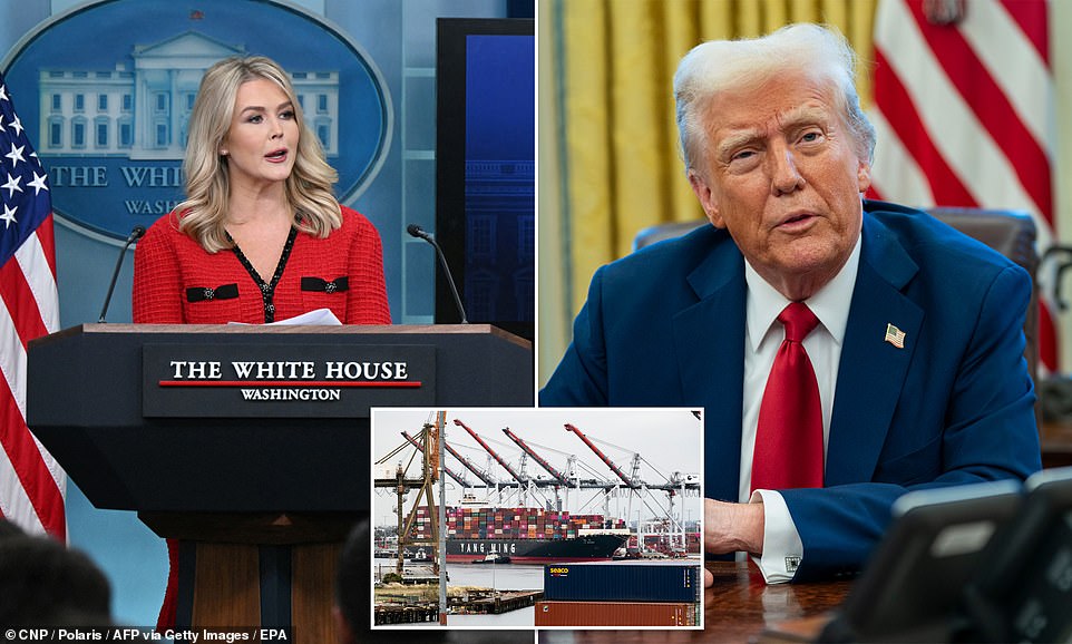 Karoline Leavitt says Trump to impose tariffs tomorrow