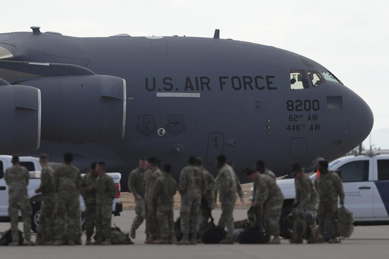 Air Force deportation flight skirts Mexican airspace to Guatemala as ...