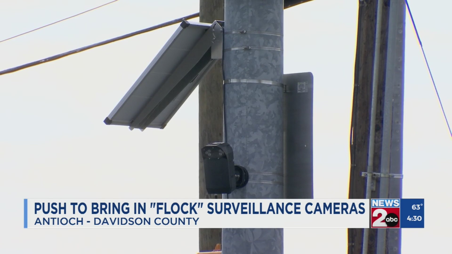 Push to bring in 'Flock' surveillance cameras in Antioch