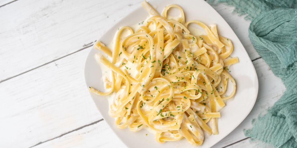 Pâtes à la sauce Alfredo