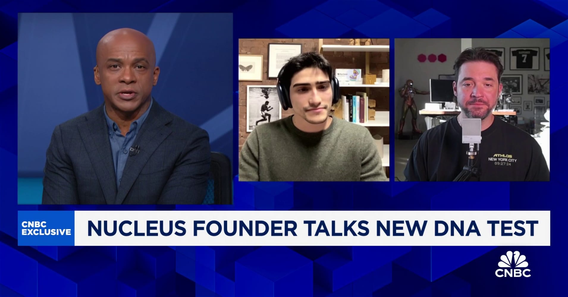 Nucleus CEO Kian Sadeghi and Reddit Co-Founder Alexis Ohanian on utilizing AI in gene mapping