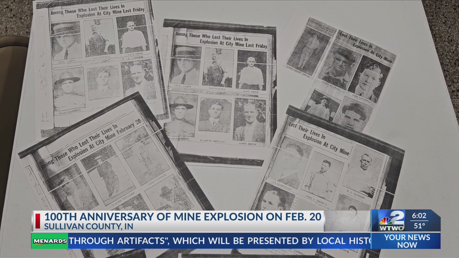 100th anniversary of Sullivan City Mine explosion next month