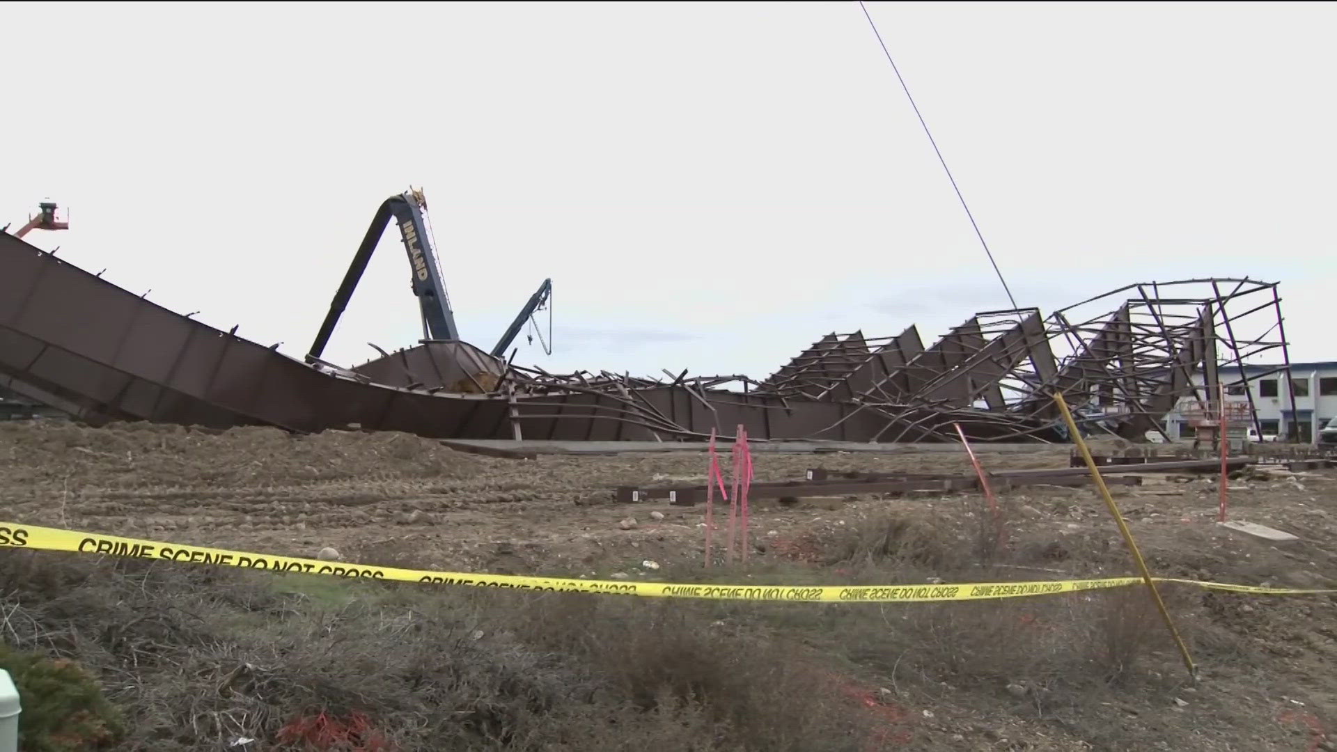 Boise hangar collapse one year later, construction resumes amid legal ...