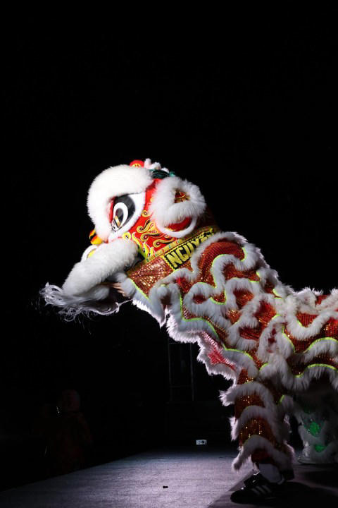 Baylor Lion Dance Team performs special dragon dance