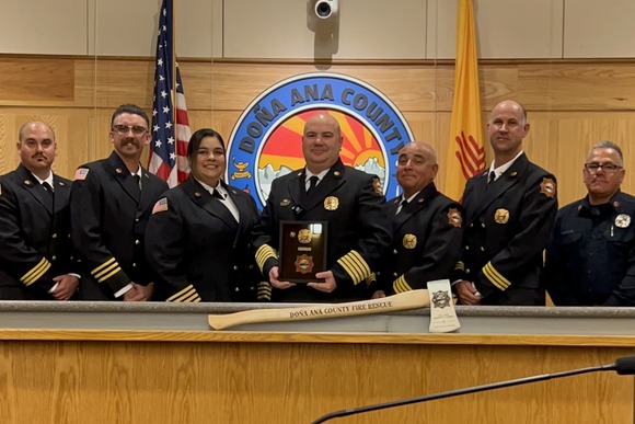 Doña Ana County Fire Rescue chief retires