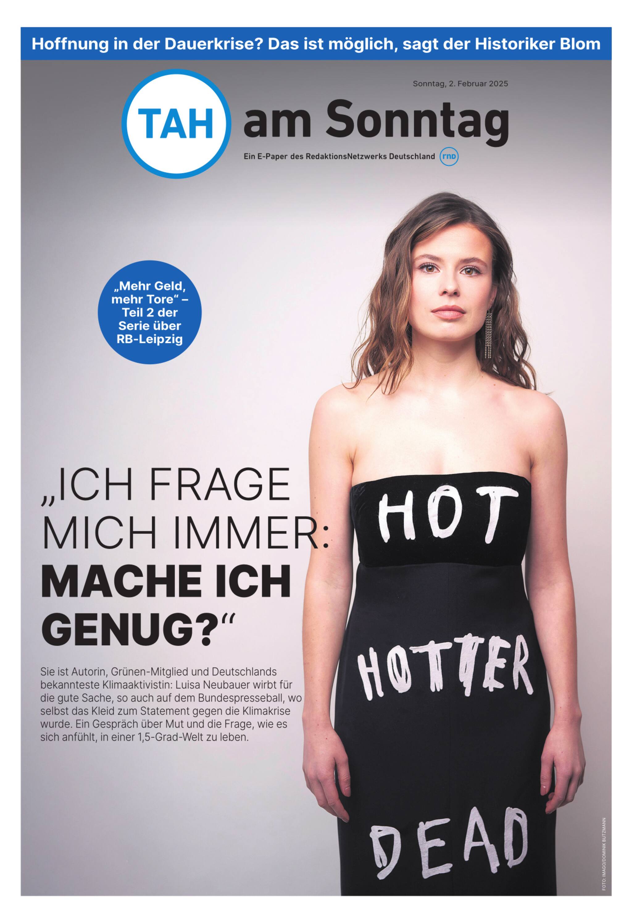 Der TAH erscheint jetzt auch am Sonntag - exklusiv als E-Paper