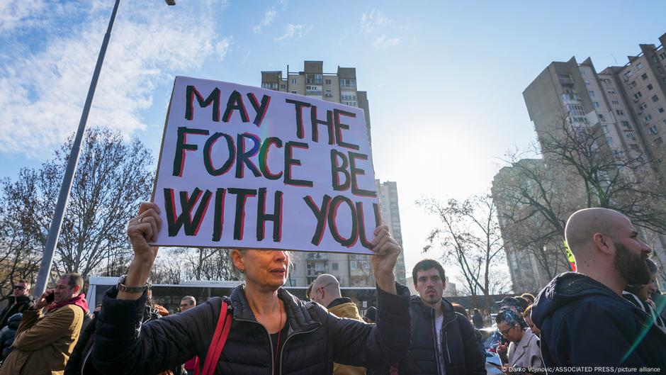 Serbia's students gear up for massive protest in Novi Sad