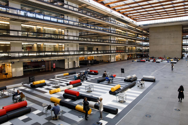 The eerie Lumon Industries office building is real. See inside Bell ...