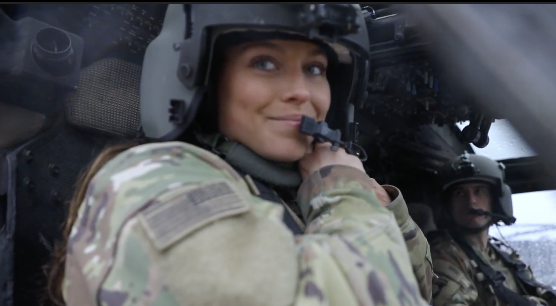 1st Lt. Megan Skalla, Youngest Female Black Hawk Pilot in 34th ECAB