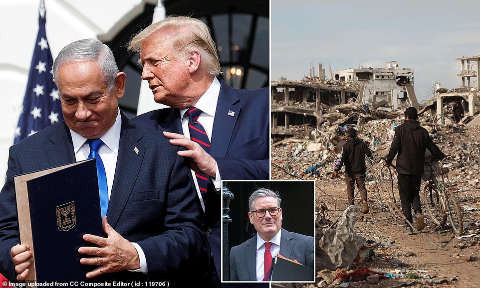 Trump sets stage for world leaders at the White House