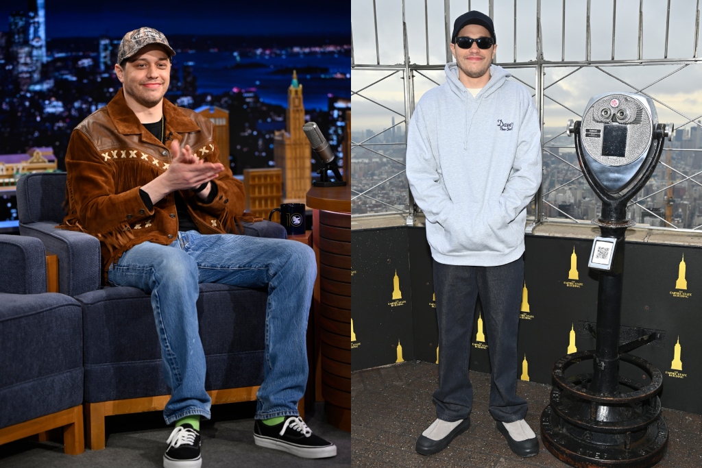 Pete Davidson Dons Vans Sneakers, Talks ‘Horrible' Tattoo Removal and ...