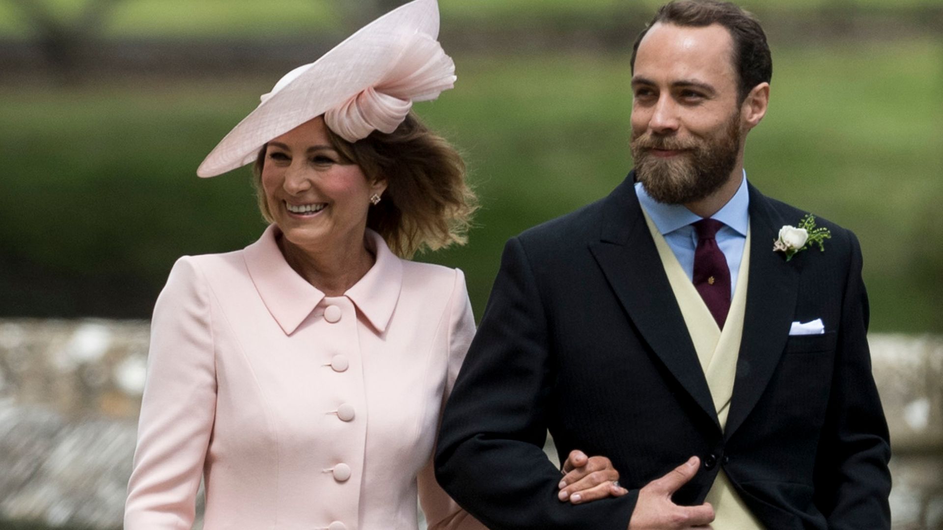 James Middleton's tribute to 'hero' Carole as he shares rare baby photo